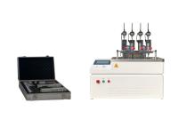 China BS EN 727 Automatic Lifting Vicat Softening Temperature Tester - 4 Test Stations, 300°C Range for PP PE PVC Materials for sale