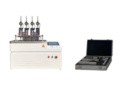 China ASTM D1525 Automatic Lifting Plastic HDT VICAT Tester with 4 Test Stations and 300℃ Temperature Range for sale