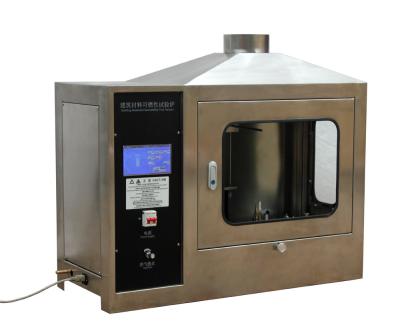 China Touch Screen Control Building Materials Flammability Testing Equipment JSX-JCK-3 with 0.17mm Burner and 20mm Flame Length for sale