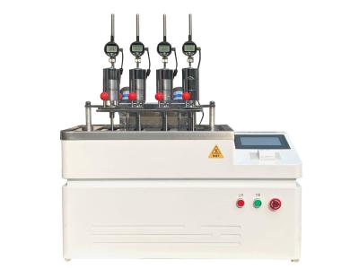China HDT VICAT Tester instrument designed to test heat distortion temperature and VICAT softening point of polymer materials for sale
