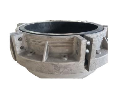 China End Closure For Plastic Pipes With Hold Clamp Compression Bolts And Vent Valve For Secure Sealing In Pressure Equipment for sale