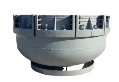 China End Closure For Plastic Pipes featuring base clamp sealing pressure plate and fastening screws for internal pressure resistance for sale