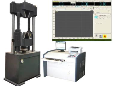 China Hydraulic Universal Testing Machine offering tension compression bending and shear testing with easy operation and maintenance for sale
