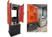 China Hydraulic Universal Testing Machine with 600KN Max Load and Hydraulic Clamping for Multi-Industry Material Testing for sale