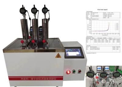 China HDT VICAT Tester Thermal Deformation Apparatus With Test Stand Lifting System For Heat Distortion Temperature Measurement for sale