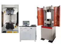 China Hydraulic Universal Testing Machine providing tensile test results for stranded steel wire and prestressed steel strands for sale