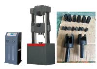 China Hydraulic Universal Testing Machine with Compact Mainframe Layout Chain Drive and Reduced Height for Space Material Testing for sale