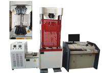 China Hydraulic Universal Testing Machine with 600KN Steel Tensile Capacity for Precise Stress Strain and Displacement Control for sale