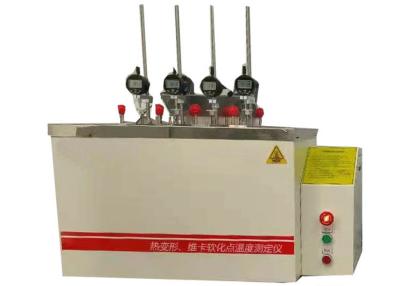 China HDT VICAT Tester Providing Accurate Vicat Softening Point Testing with PLC Controller and Computer Interface for Control Processes for sale