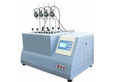 China Plastic HDT VICAT Tester with computer control for measuring heat deformation and vicat softening temperature in plastic products for sale