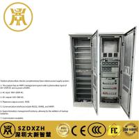 China 2 Compartments Outdoor Power Cabinet Weather Resistant Electrical Supply Cabinet for sale