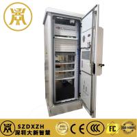 China 19 Inch Outdoor Telecom Cabinet 42U IP55 Outdoor Enclosure With Power Distribution Unit And Battery for sale