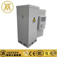 China 40U Outdoor Telecom Cabinet IP55 / IP65 19 Inch Rack Enclosures With Air Conditioner for sale