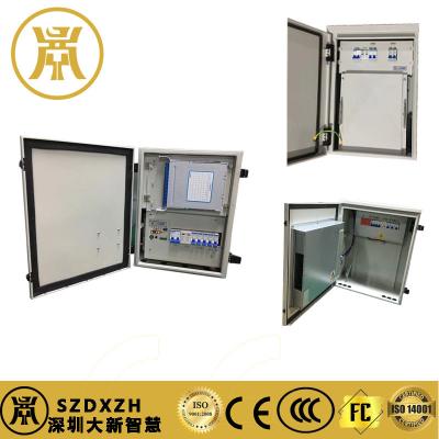 China Customized Pole Mount Cabinet IP55 Outdoor Telecom Enclosure With Battery PDU And Power Distribution for sale