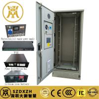 China 40U Outdoor Power Cabinet Integrated Cell Site Cabinet With Rectifier System UPS for sale