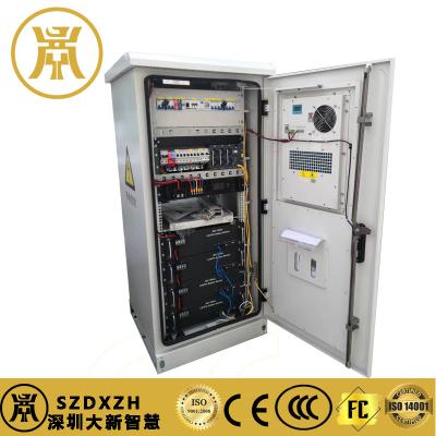China IP65 Outdoor Communication Cabinet Floor Installed Lithium Battery Cabinet for sale