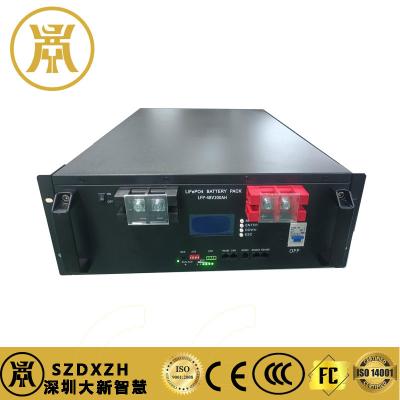 China Energy Storage Li Ion Battery Pack Embedded Rack Mounted Battery 200AH for sale