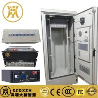 China Integrated IP55 Outdoor Cabinet 20U - 40U Power Distribution Enclosure For Telecom Industry for sale