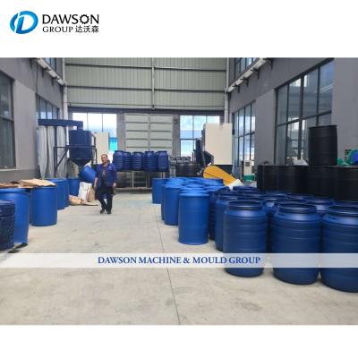 China 200L Plastic Blow Molding Machine Open Top Drum Accumulation Type for sale