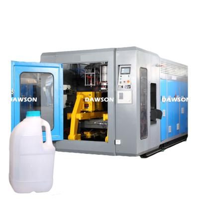 China HDPE Automatic Extrusion Blow Molding Machine Double Head 5L Plastic Bottle for sale