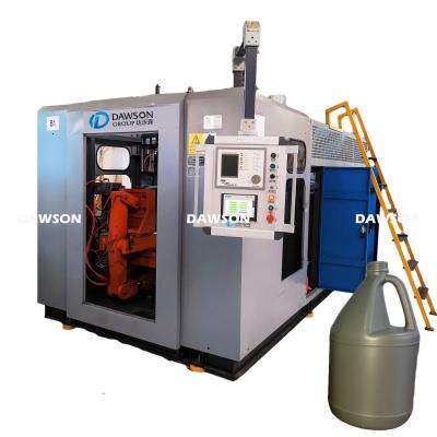 China Plastic 3L Bleach Bottle Blow Molding Machine 1 Gallon Detergent Container for sale