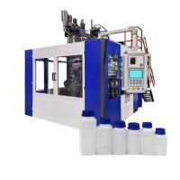 China Double Head Extrusion Blow Moulding Machine Plastic Round Bottles for sale