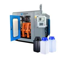 China Single Die Head Extrusion Blow Molding Machine For Plastic Containers for sale