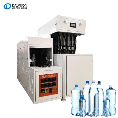 China Semi Auto PET Bottle Blow Molding Machine 2000ml Preform Mineral Water Juice for sale
