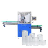 China Full Automatic PET Plastic Bottle Neck Trimming Cutter Machine 600-6000 pcs/h Capacity 50ml-200L Range for sale