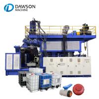 China Automatic 1000L Plastic IBC Tank Extrusion Blow Molding Machine with 65T Weight and 2200KN Clamping Force for sale