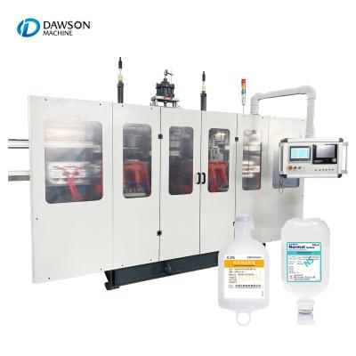 China Automatic Double Station Double Head Extrusion Blow Molding Machines For Hanging Bottle Pp for sale