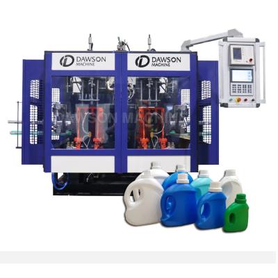 China Double Station HDPE PP Plastic Jerrycan Blow Molding Machine 0-5L 220-260 BPH for sale