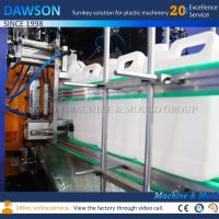 China Servo Hydraulic Double Station Blow Molding Machine for 5L HDPE Jerry Can Making 70mm Screw for sale