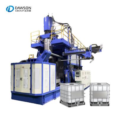 China IBC Accumulation Type Blow Molding Machine for 500L and 1000L Plastic Liquid Containers with S60×6 Valve Systems for sale