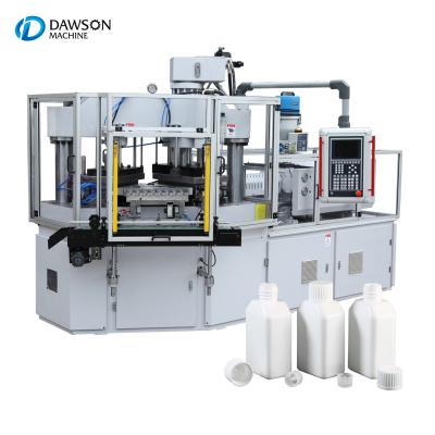 China Automatic Square Plastic Injection Blow Molding Machine 3-800ml Bottle Capacity for sale