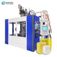 China Double Station Extrusion Blow Molding Machine 10L 30L Jerrycan Lubricant Oil Bottle for sale