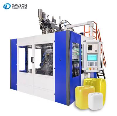 China Double Station Extrusion Blow Molding Machine 10L 30L Jerrycan Lubricant Oil Bottle for sale