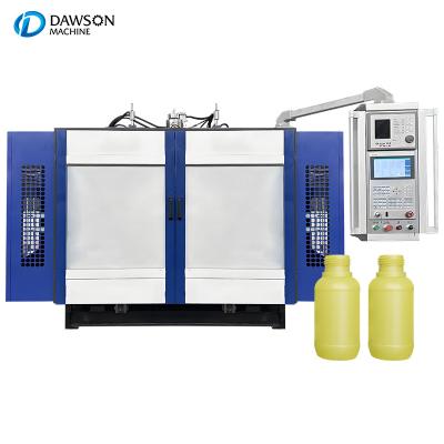 China Automatic Pesticide Bottle Extrusion Blow Molding Machine Plastic hdpe for sale