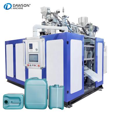 China 5-10L Double Station Double Die Head Jerry Can Blow Molding Machine for HDPE PE Plastic for sale