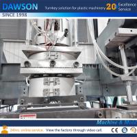 China Double Die Head HDPE Jerrycan Extrusion Blow Molding Machine 5L 10L 90mm Screw for sale