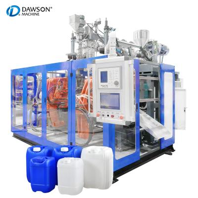China HDPE 1L 2L 5L 10L Jerry Can Blow Molding Machine Double Station 90mm Extrusion for sale