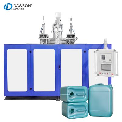 China Double Station Double Die Head HDPE 5-10L Euro AdBlue Canister Blow Molding Machine 90mm Screw for sale