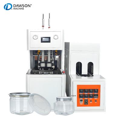 China Semi-Automatic PET Can Blow Molding Machine 2 Cavity 800-1000 BPH for Food Grade Bottles for sale