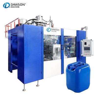 China 20L 25L Plastic Jerry Can Lubricant Oil Barrel Extrusion Blow Molding Machine for sale
