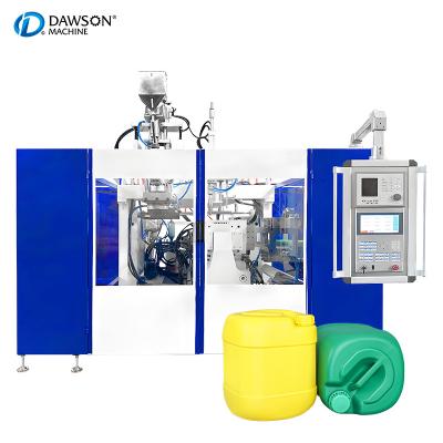 China Single Station Single Die Head Extrusion Blow Molding Machine for 20L 25L ADBLUE Canister 80mm Screw for sale