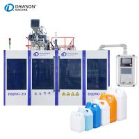 China HDPE Jerrycan Blow Molding Machine 90mm Screw 5L Die Head for 4L 5L 10L Containers for sale