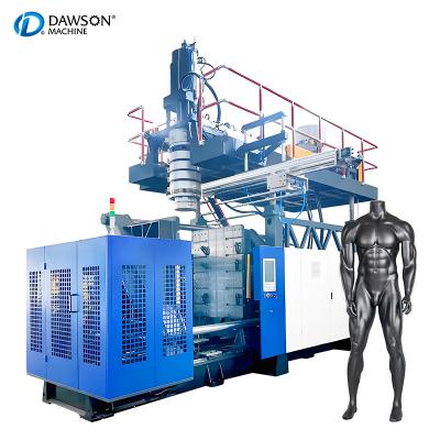 China Plastic Mannequin Extrusion Blow Molding Machine 30L Max Application Size for Children Male Female Models for sale