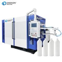 China HDPE 500ml 900ml Double Station Four Die Heads Extrusion Blow Molding Machine for sale