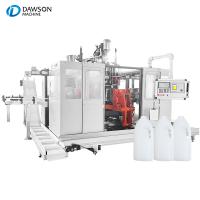 China High Speed HDPE Laundry Detergent Double Station Bottle Extrusion Blow Machine for sale