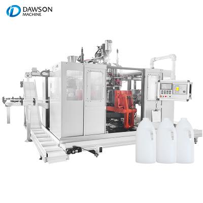 China High Speed HDPE Laundry Detergent Double Station Bottle Extrusion Blow Machine for sale
